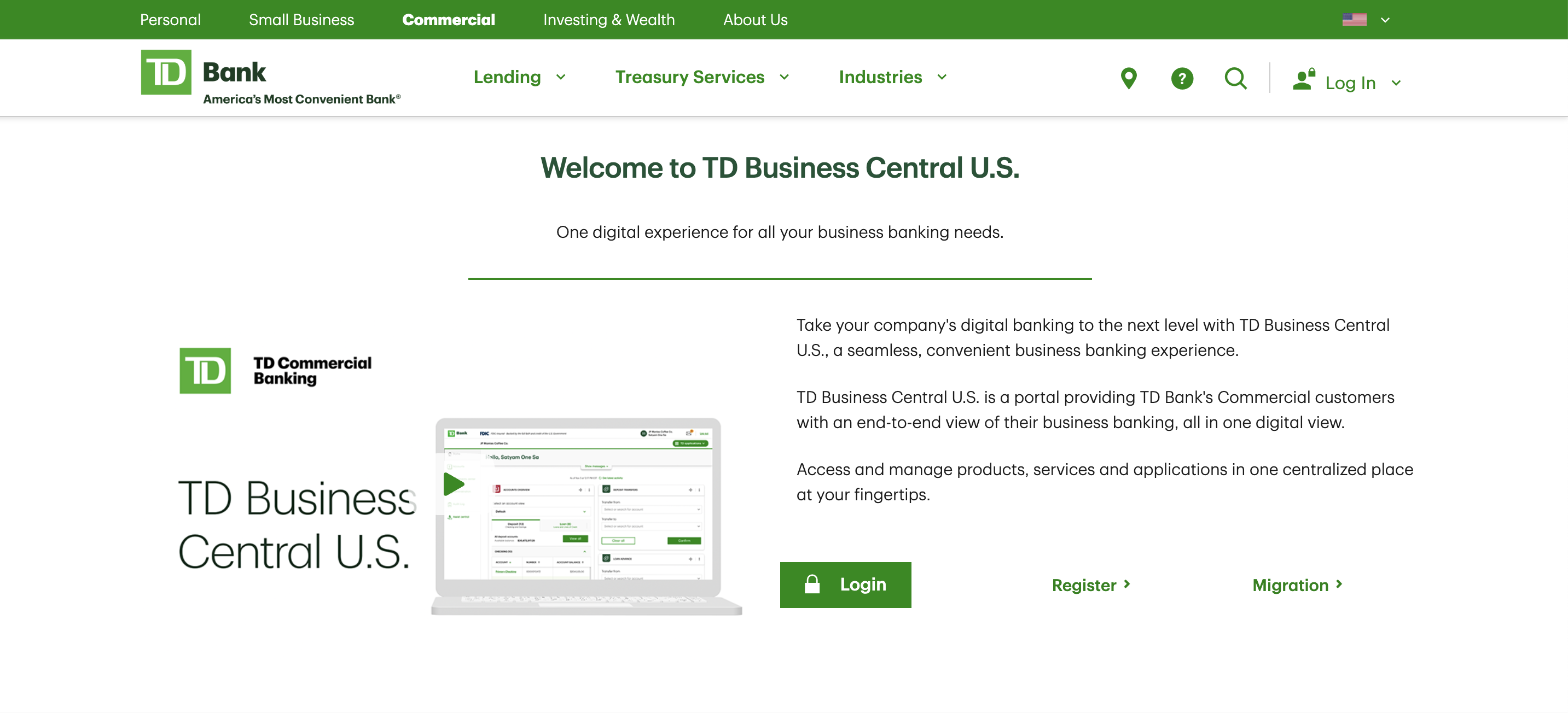TD – U.S. Commercial Business Banking – Noreen Farooqui